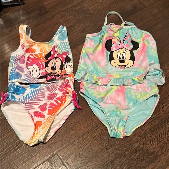 Disney | Swim | Disney Pink Minnie Mouse One Piece Swimsuit | Poshmark
